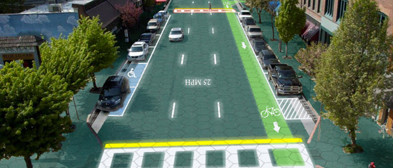 A Brief Look At Solar Powered Highways | Low Carbon Energy Co